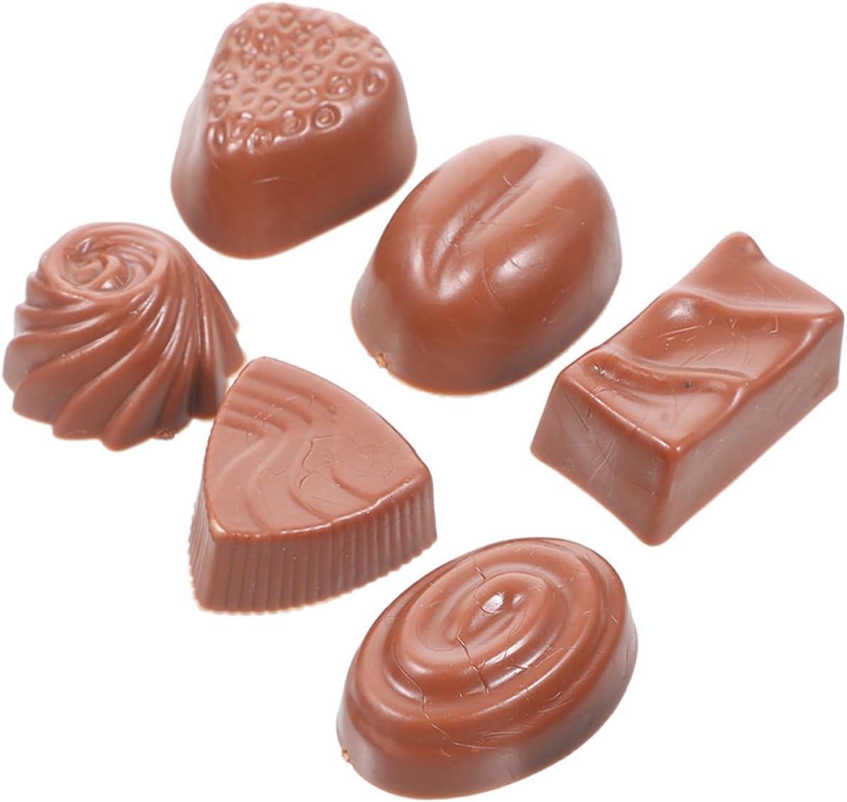 Toyvian 24 Pcs Simulation Chocolate Simulated Children Toy Realistic ...