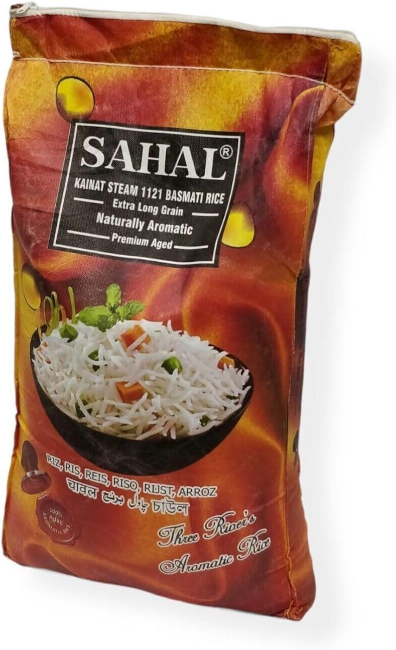 Basmati Rice 1121 Kainat Steam Extra Long Grain Natural Aromatic (10 kg)