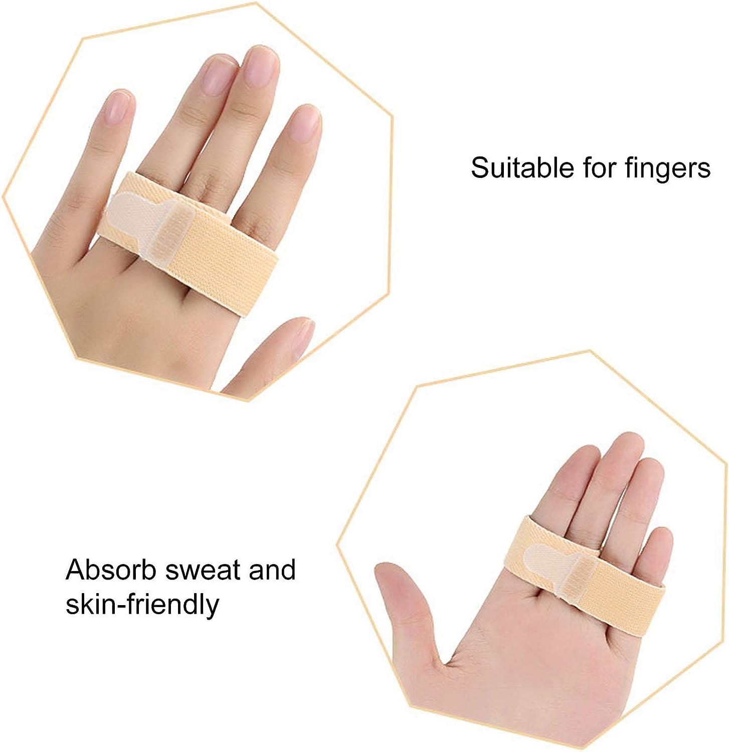 6-Piece Toe Wraps & Separators for Overlapping Toes - Elastic ...