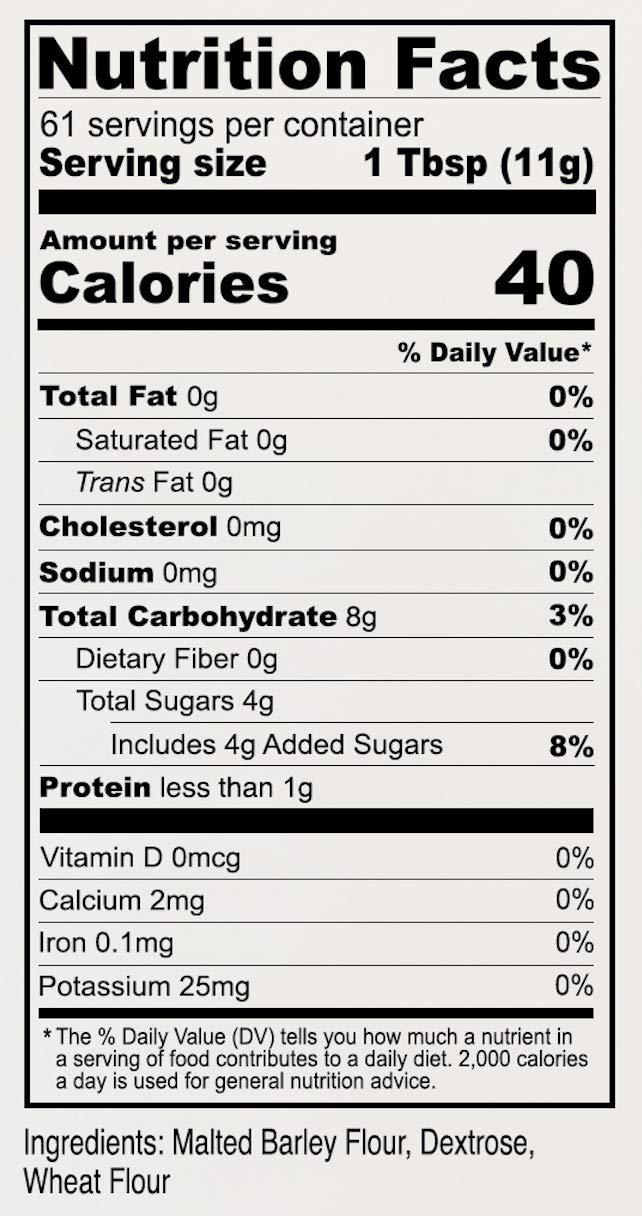 Anthony's Diastatic Dry Malt Powder 1.5 lb - Made in the USA ...