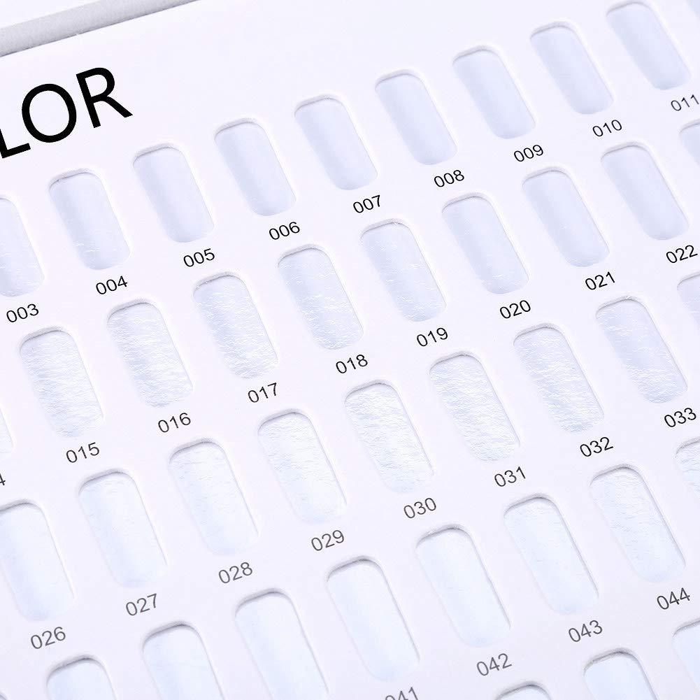 Nail Display Book - Nail Color Display Chart & Swatch for Gel Nail Art ...