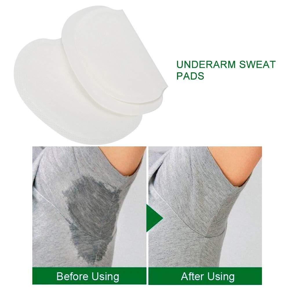 Disposable Armpit Sweat Pads - Cotton Antiperspirant Protection for ...