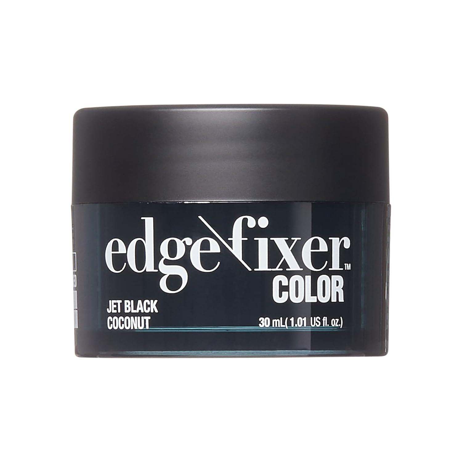 Red by Kiss Color Edge Fixer 24HR Max Hold Pomade - Jet Black Hair Edge ...