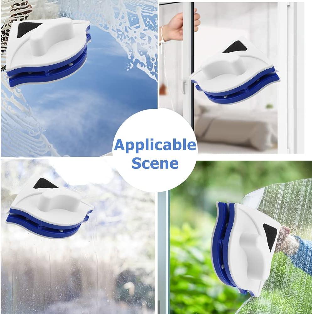 Magnetic Window Cleaner Double-Sided Magnetic Glass Cleaner Adjustable ...