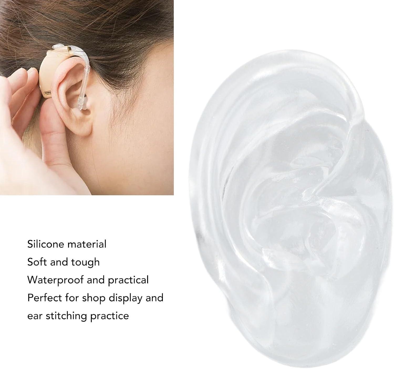 Realistic Human Right Ear Model - Soft Touch Silicone | Clear Structure ...