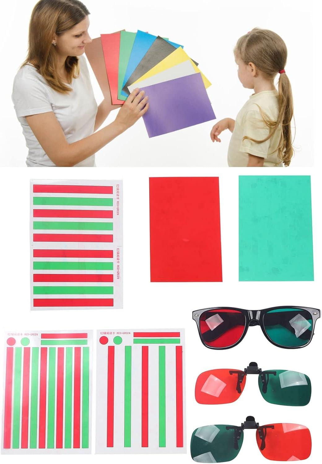 Red-Green Color Blind Glasses for Protanopia & Amblyopia - Enhance ...