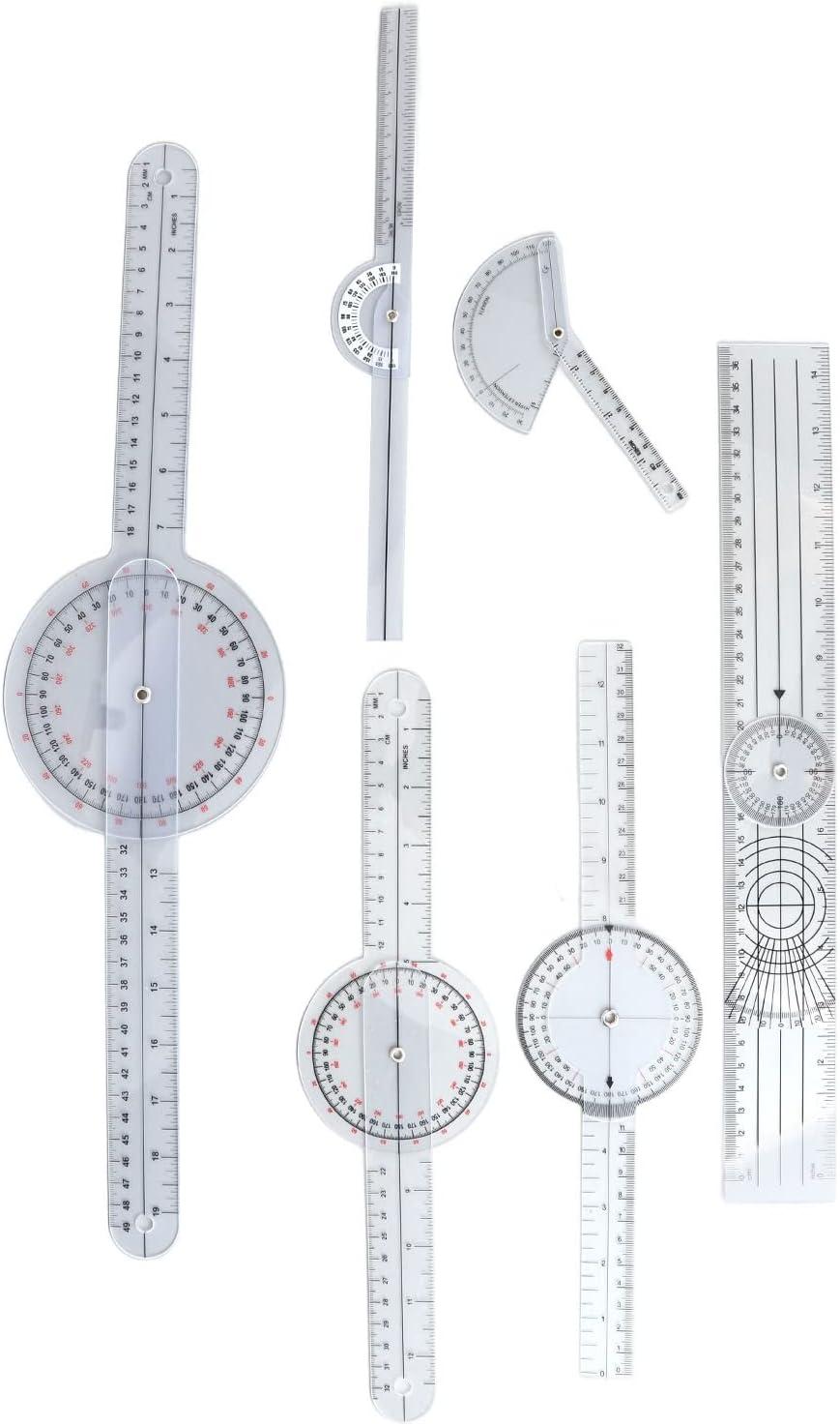 Finger Goniometer PVC Durable Physical Goniometer Light Weight ...