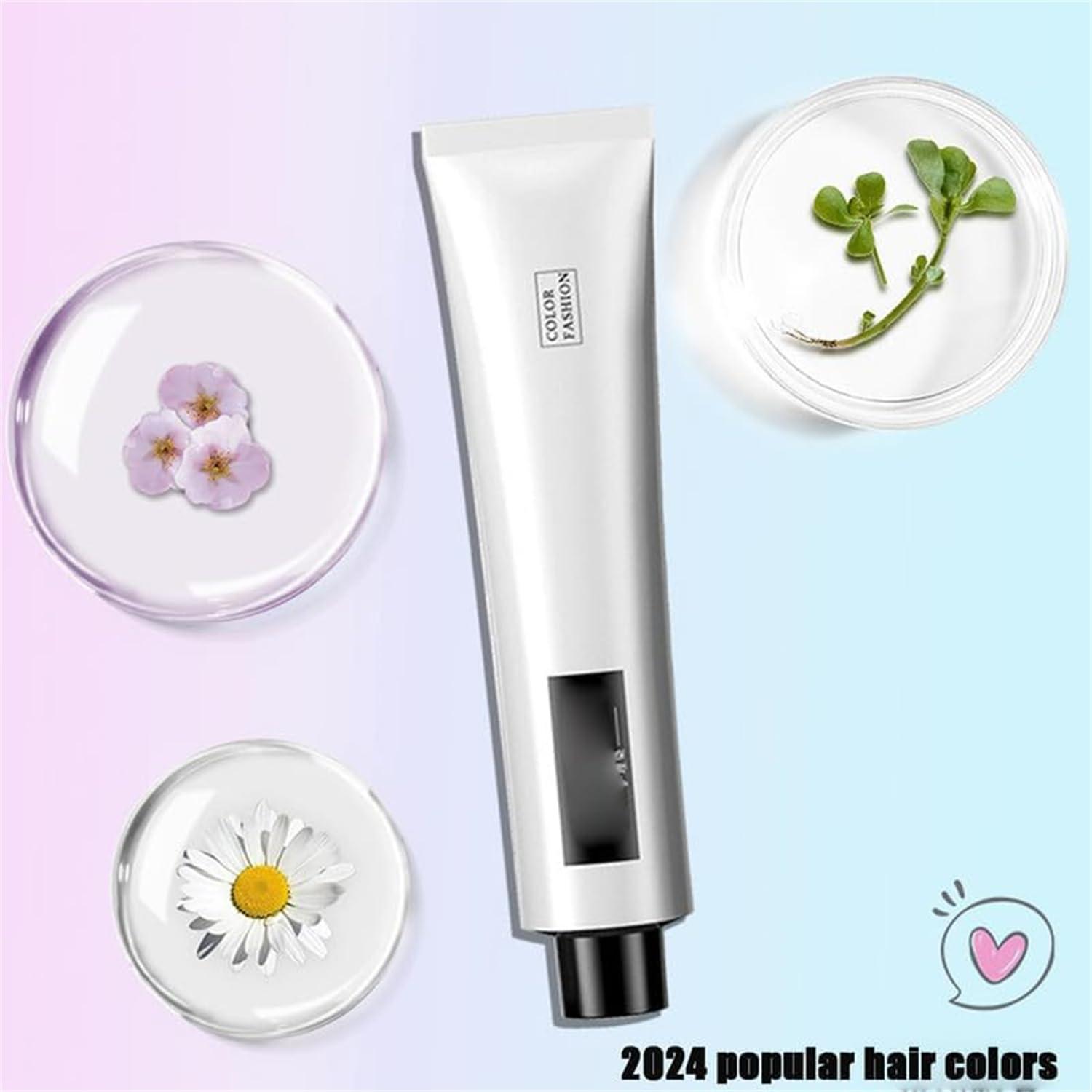 Dyemiss Hair Coloring Shampoo - No Bleach Nourishing Pink Hair Dye for ...