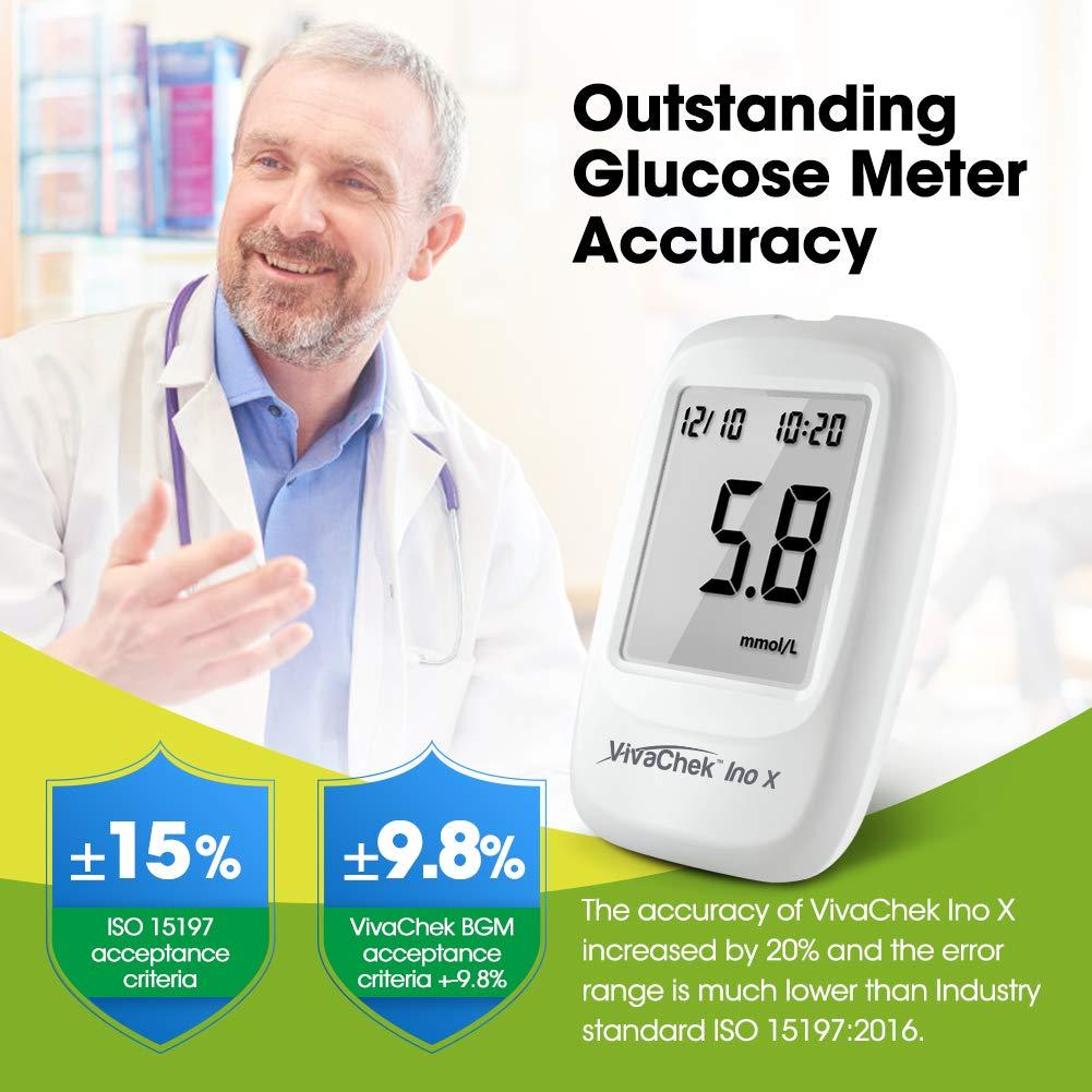 Vivachek Diabetes Test Kit with Ketone & Hypo Warning, NHS Approved ...