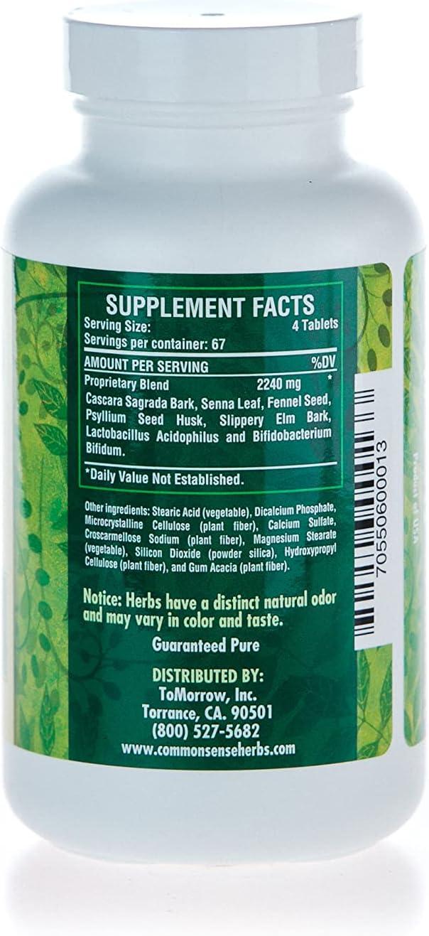 Common Sense Herbal SuperLax 270 Colon Cleanser - 270 Count | Buy Now ...