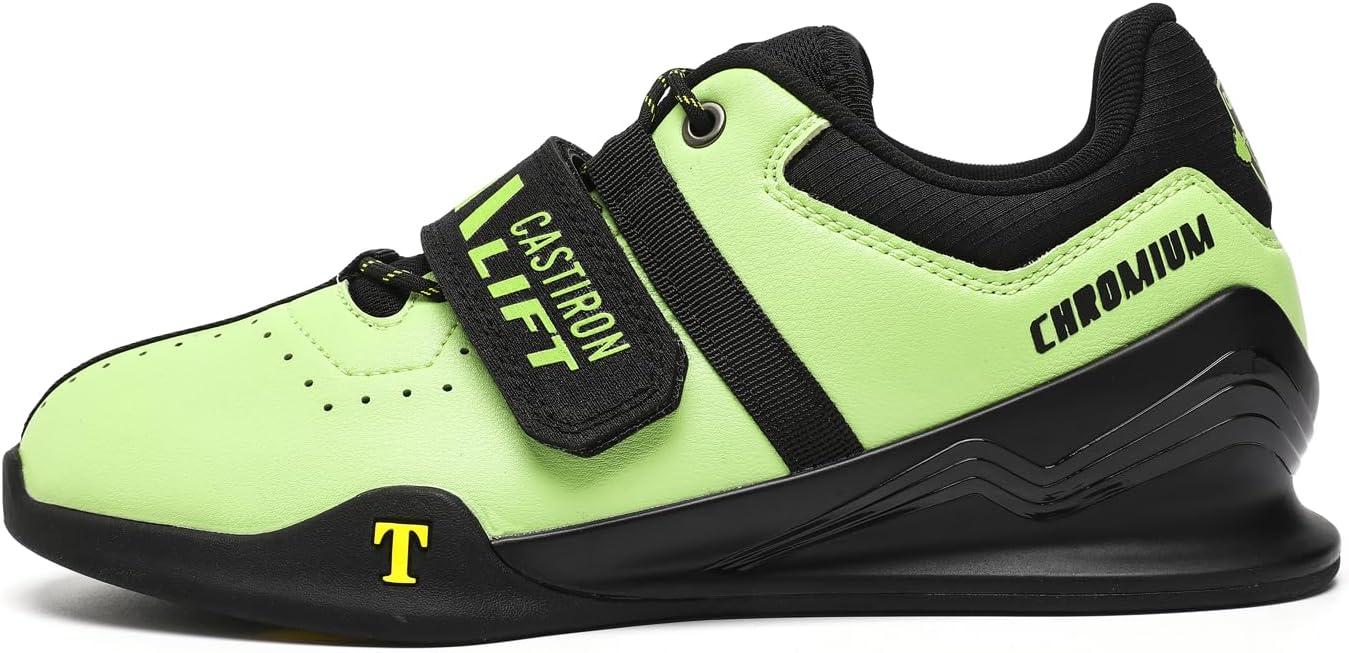 Cast Iron Lift Weightlifting Shoes - Powerlifting & CrossFit Gym Shoes ...