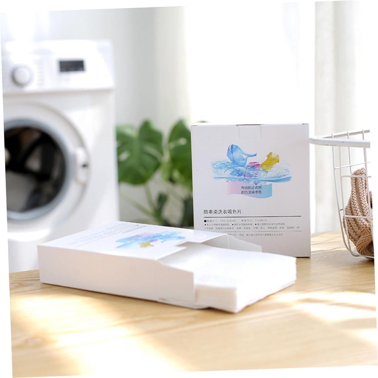 JOINPAYA 48 Sheets Washing Paper Color Paper Laundry Paper Dye for ...