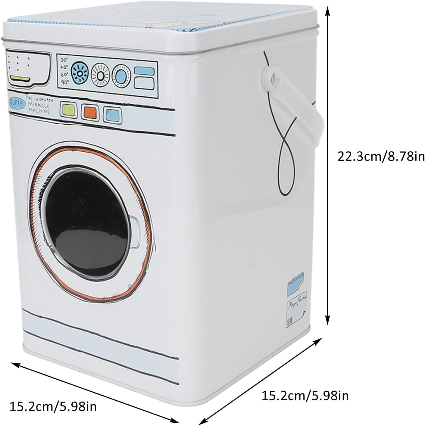 Laundry Detergent Powder Storage Tin Box Laundry Powder Metal Box Large ...