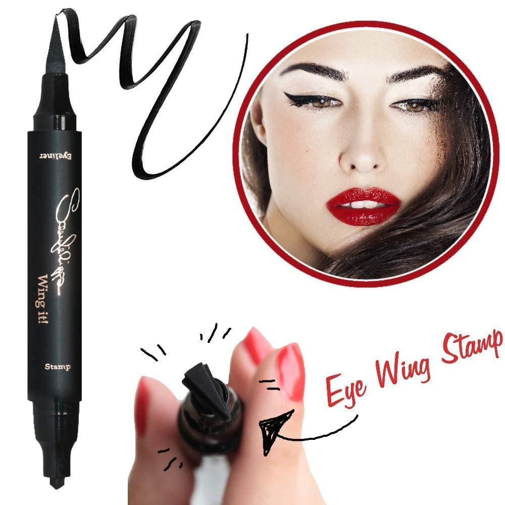 Sanfilippo Wing It! Eyeliner Stamp - Original Black - Achieve Perfect ...