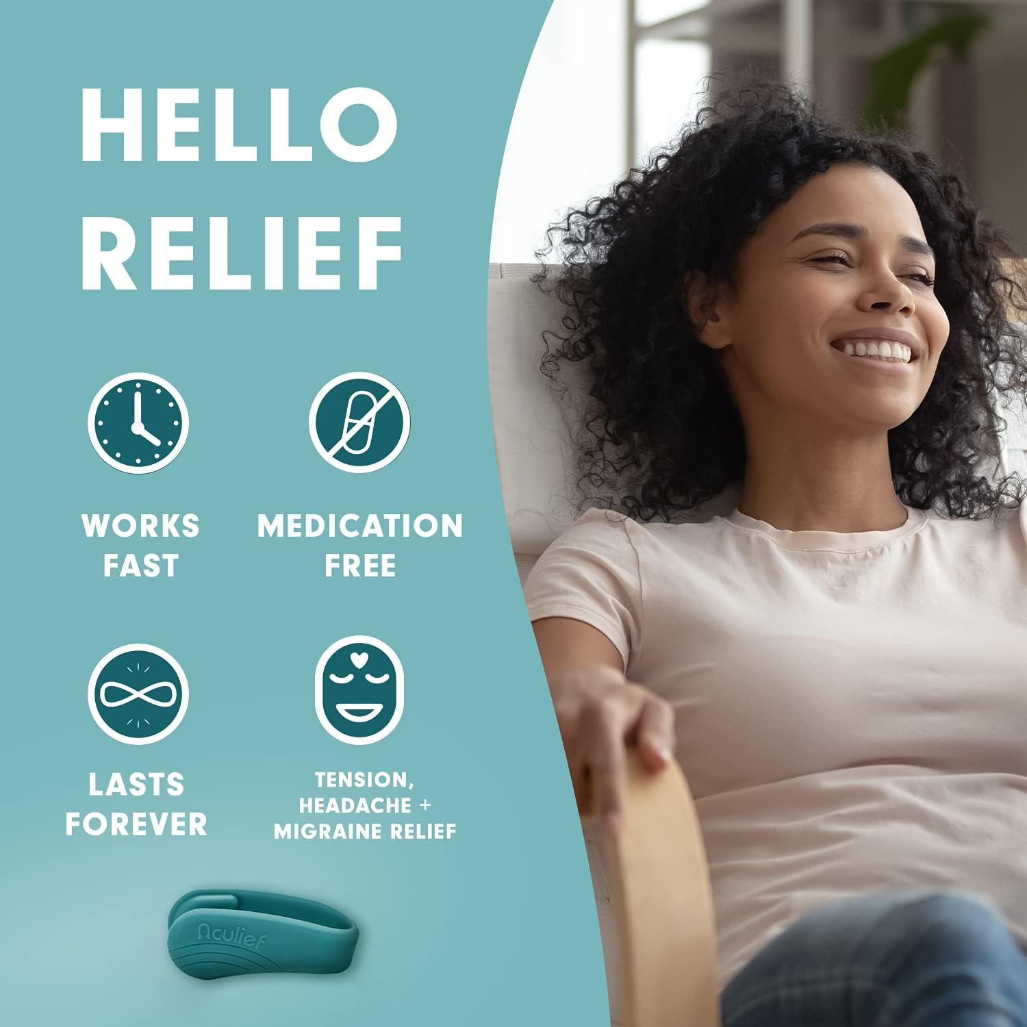 Shop Aculief Acupressure Tool - Award-Winning Clip for Headache ...