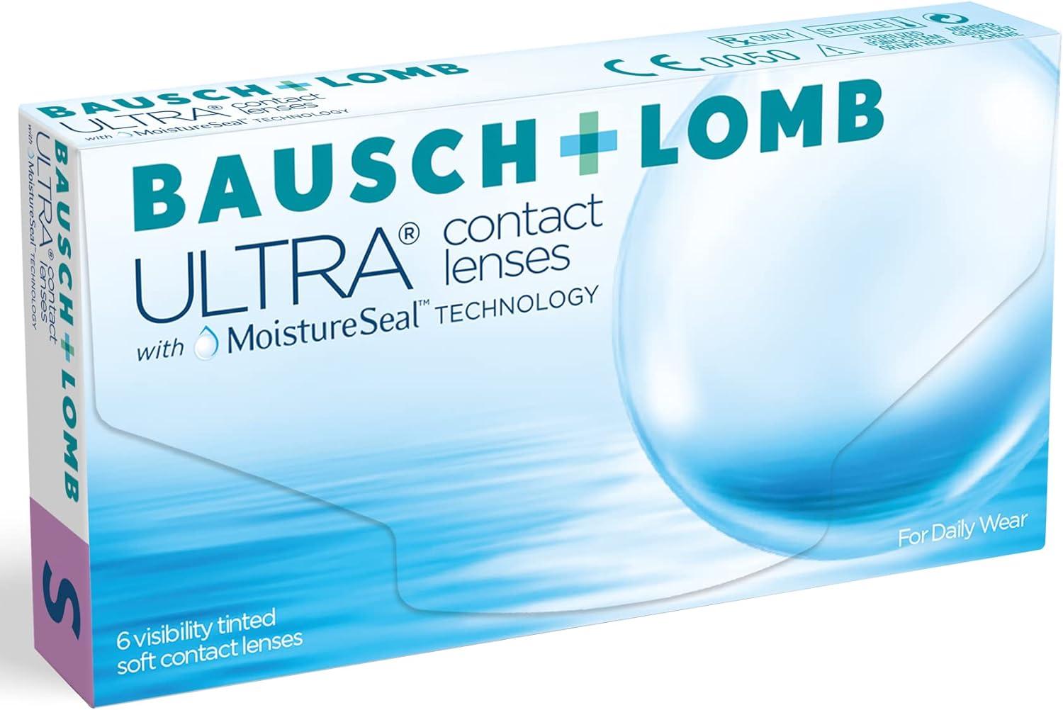 Bausch + Lomb Ultra Monthly Contact Lenses - 6 Pack BC 8.5 mm Dia 14.2 ...