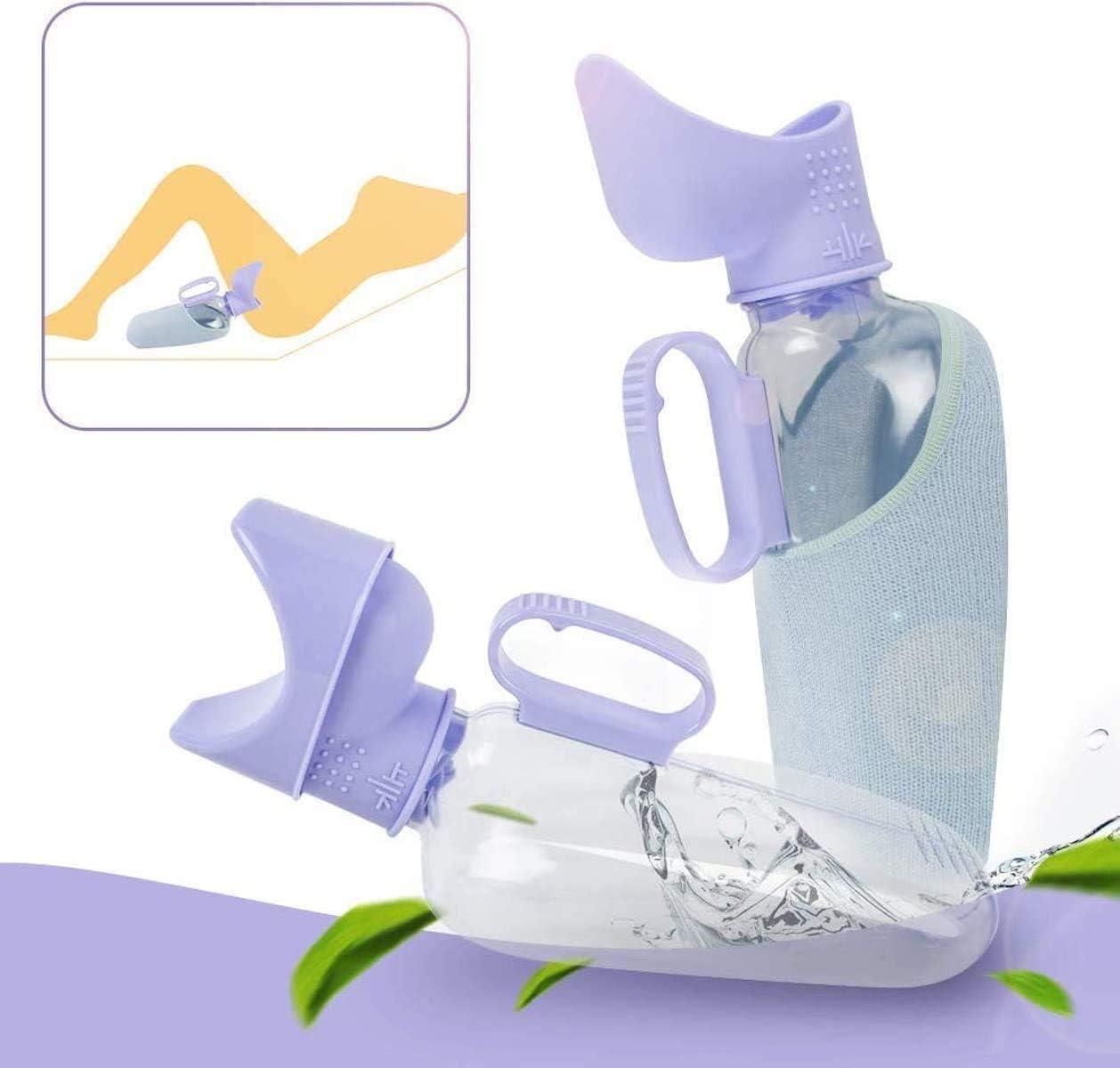 VOCA Female Urinal Container 700mL - Spill-Proof Portable Pee Bottle ...