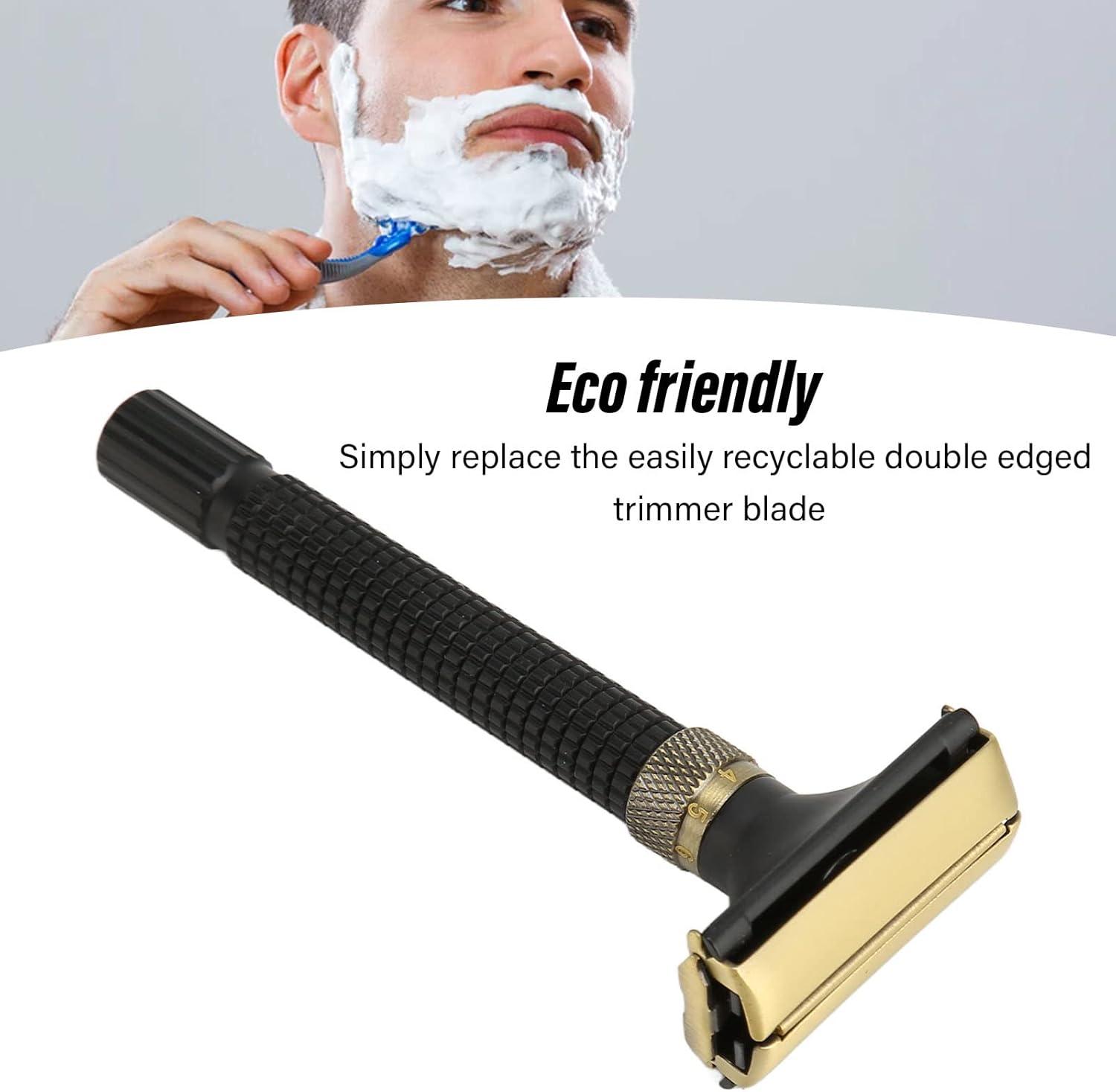 Buy Eco-Friendly Double Edge Safety Trimmer for Men | Reusable Manual ...