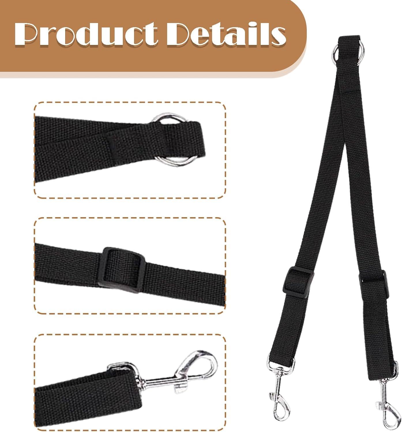 Double Dog Lead Double Ended Lead For Dogs Adjustable Double Lead For 2 ...