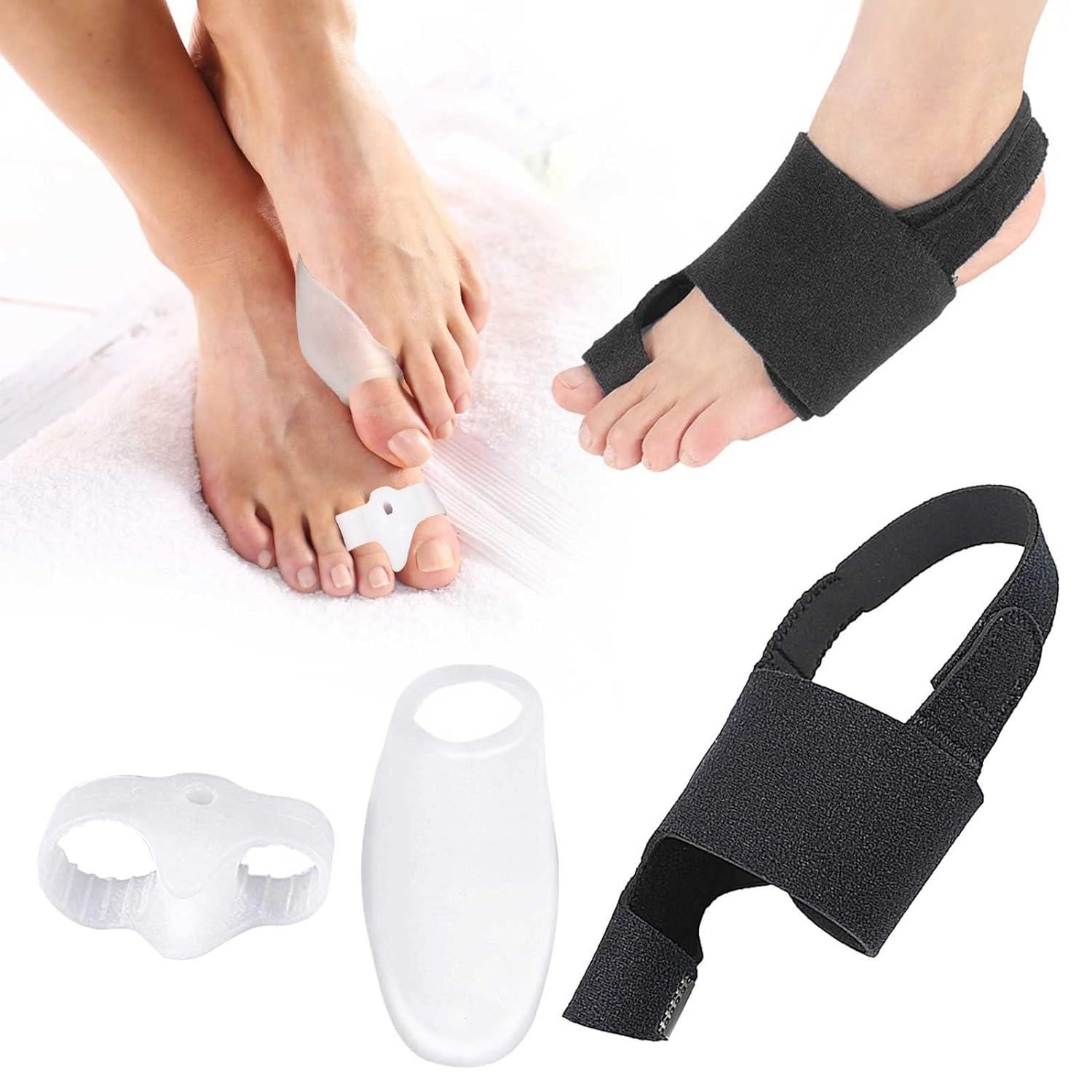 Orthopedic Toe Separator Corrector 5-Pack Set for Women & Men - Non ...