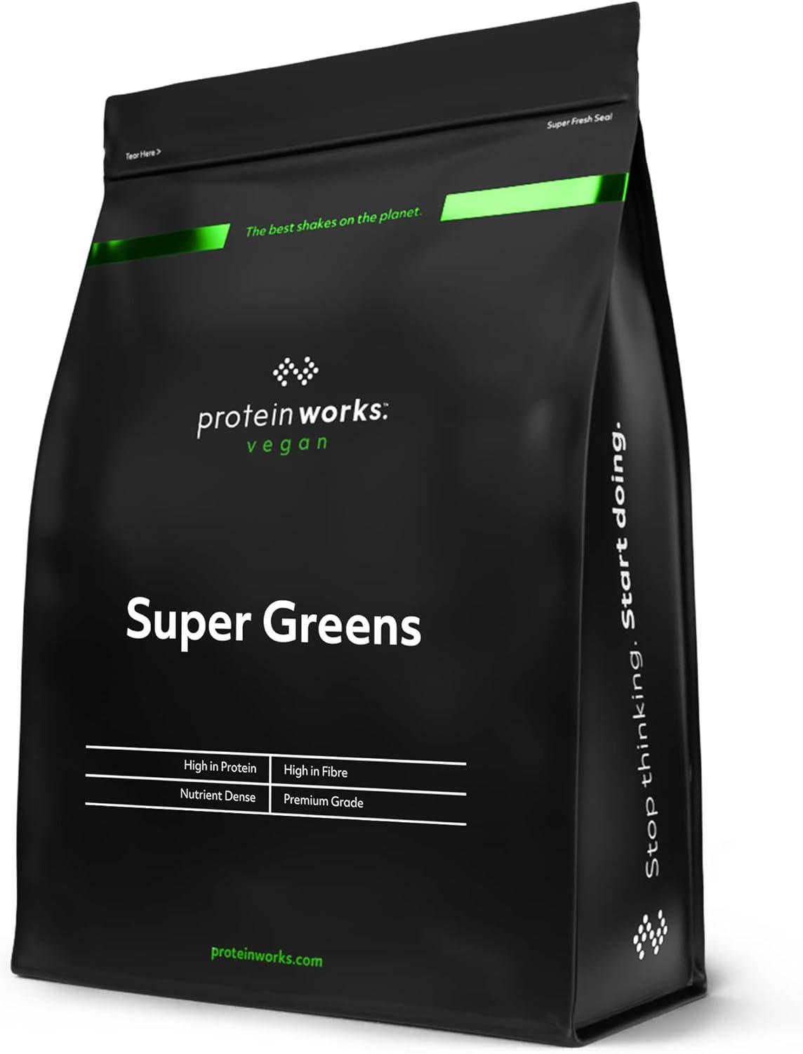 Super Greens Shake - Pomegranate & Cranberry 1kg | The Protein Works ...