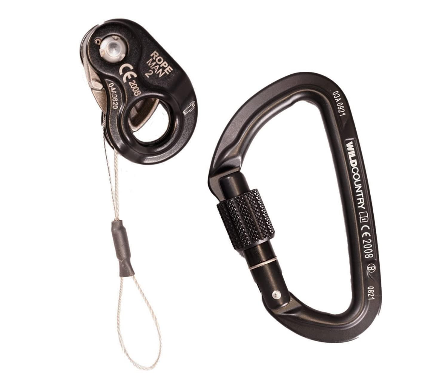 Wild Country RopeMan MK2 Forged Ascender in Black with Session Locking ...