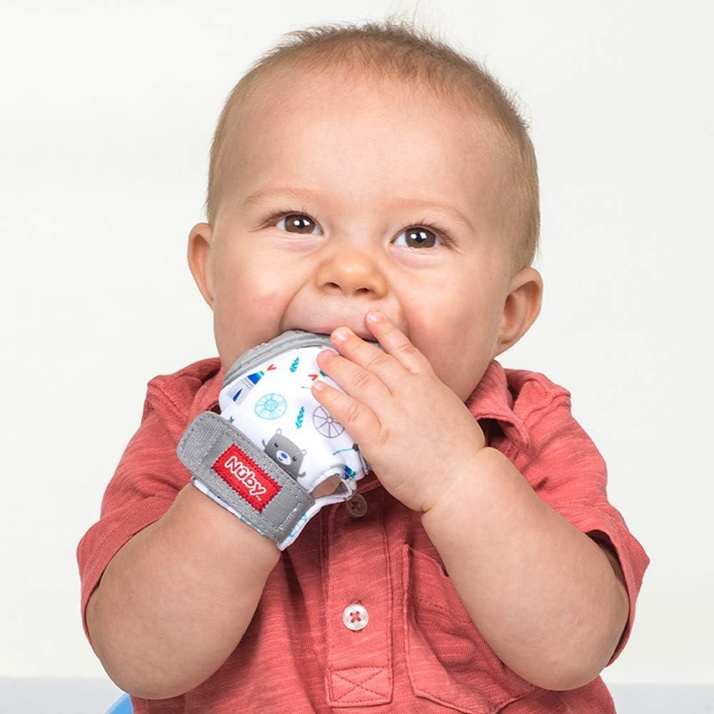 Nuby Teething Mitt Grey - Soothing Teether for Babies | Buy Online ...