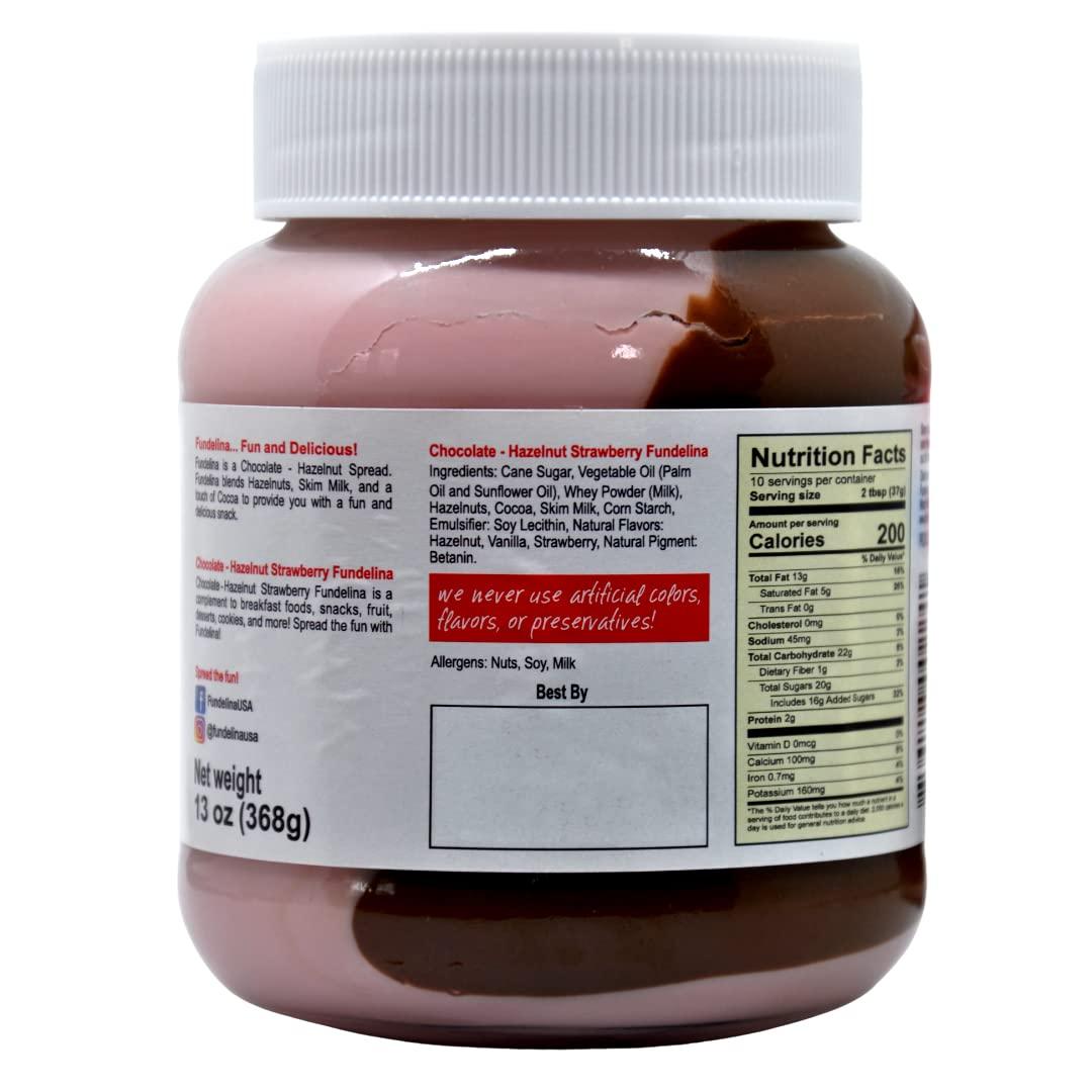 Generic Marshmallow Spread 7.5 oz and Strawberry Chocolate Hazelnut ...