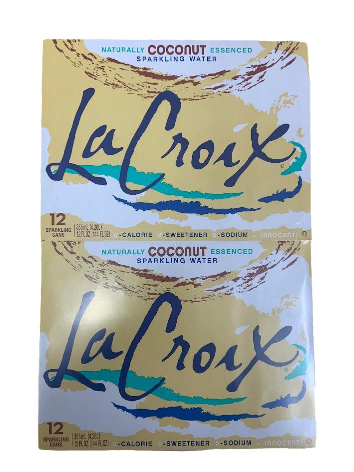 La Croix Naturally Coconut Essenced Sparkling Water | 24 x 355ml | Buy ...