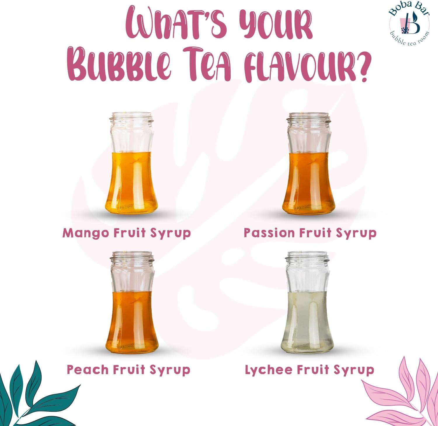 Boba Bar London |Exotic Escapades Fruit Bubble Tea Kit | 4 Fruit Tea ...