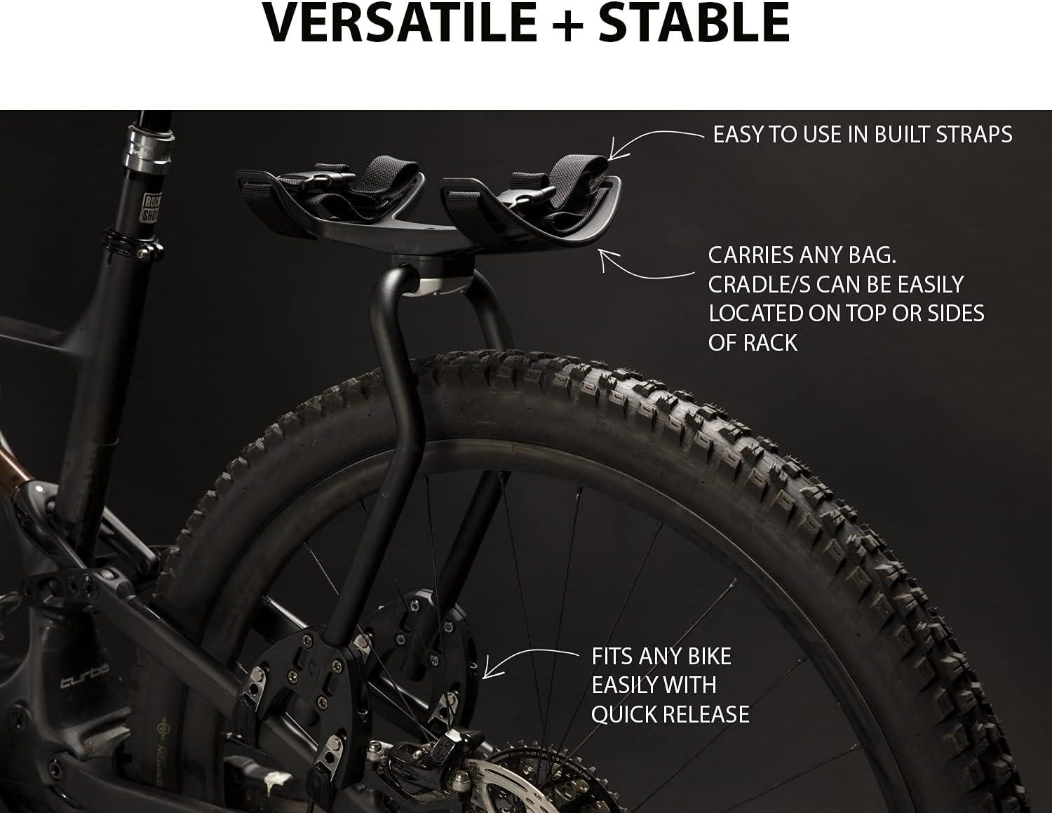 Rear Bike Rack: aeroe Spider - Fits Mountain, Gravel, Road & Electric ...