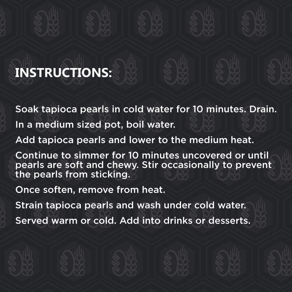 Epigrain Premium Small Tapioca Pearls 5lbs | Gluten-Free Thickener for ...