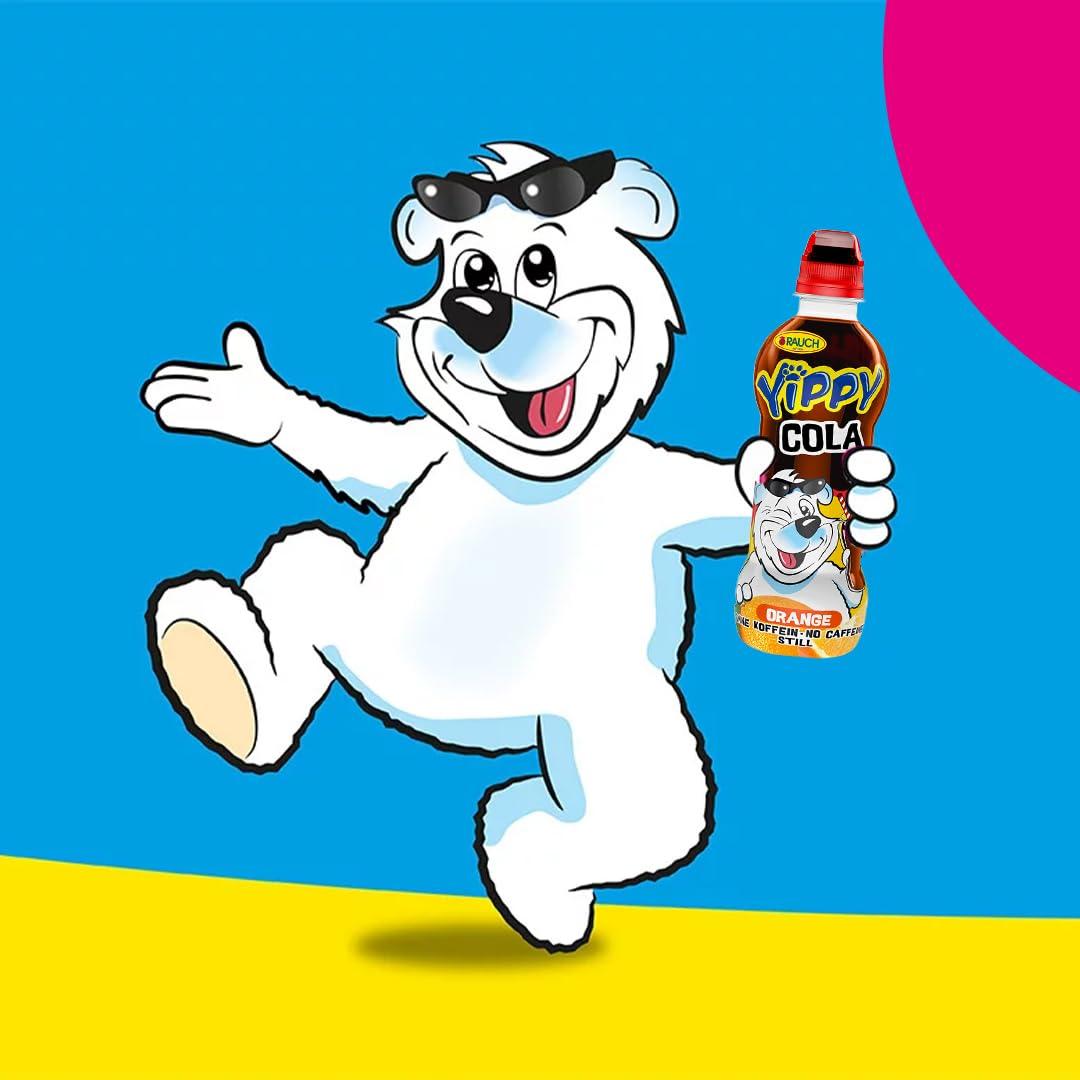 Rauch Yippy Orange Cola - Caffeine-Free 5% Fruit Content | 6x330ml PET ...
