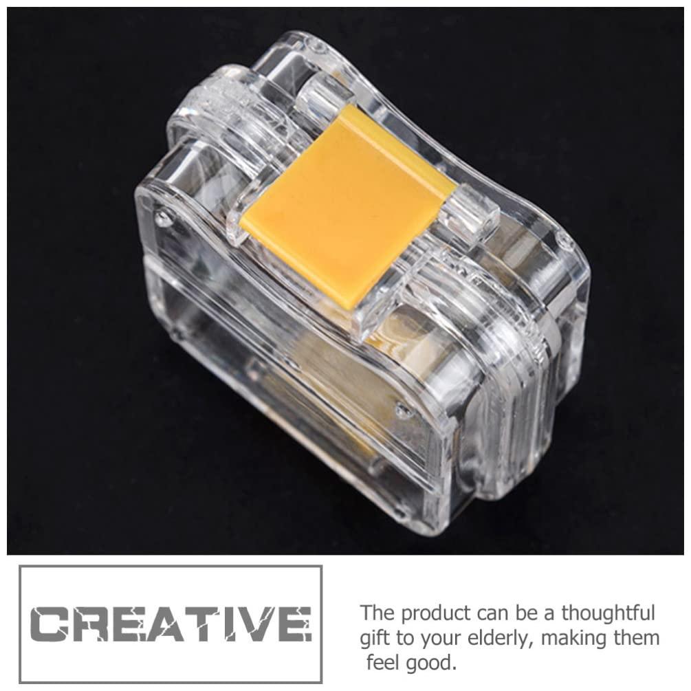 EXCEART 5pcs Membrane Tooth Boxes - Transparent Denture Storage Boxes ...