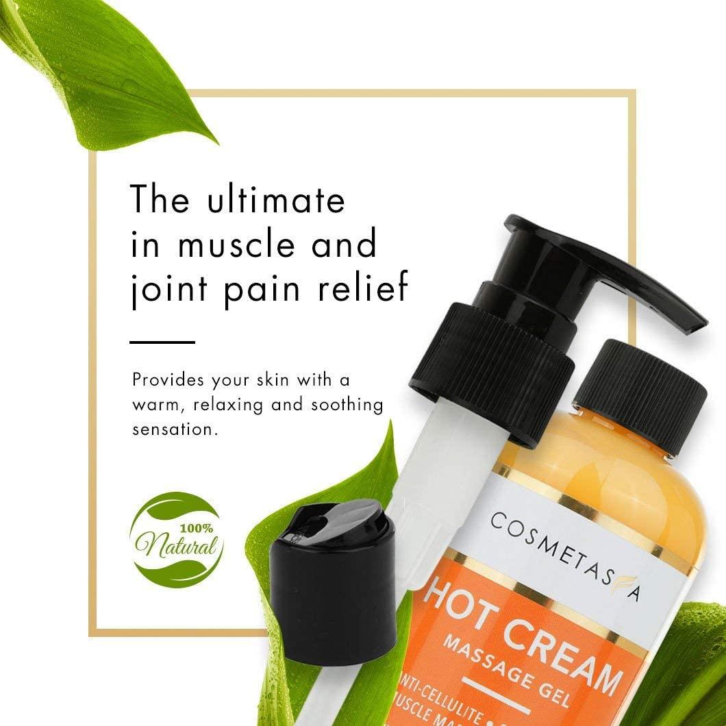 Anti-Cellulite Massage Oil & Hot Cream - 100% Natural Treatment for ...