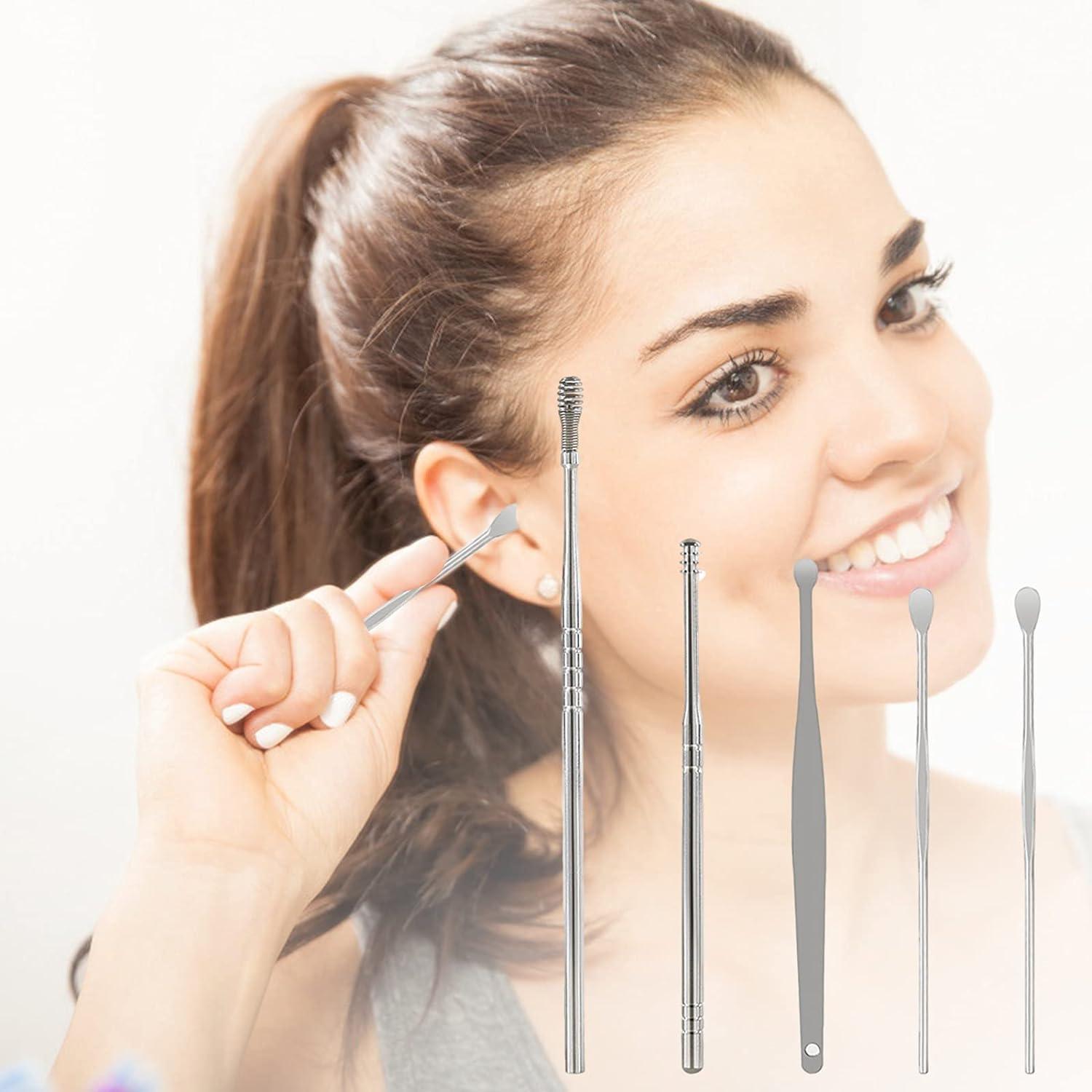 Stainless Steel Ear Wax Removal Tool Set for Gentle and Effective Ear ...