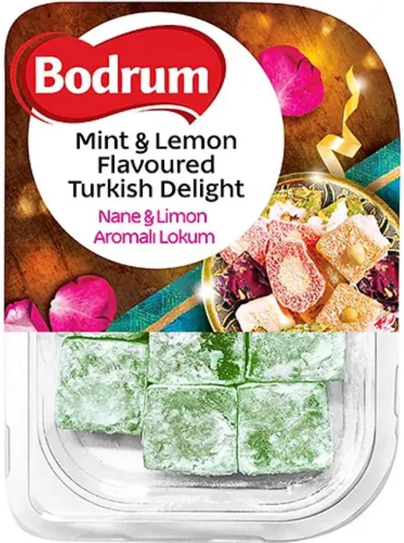 Bodrum Lemon & Mint Turkish Delight 200 gram x 3 Pieces | Buy Now with ...