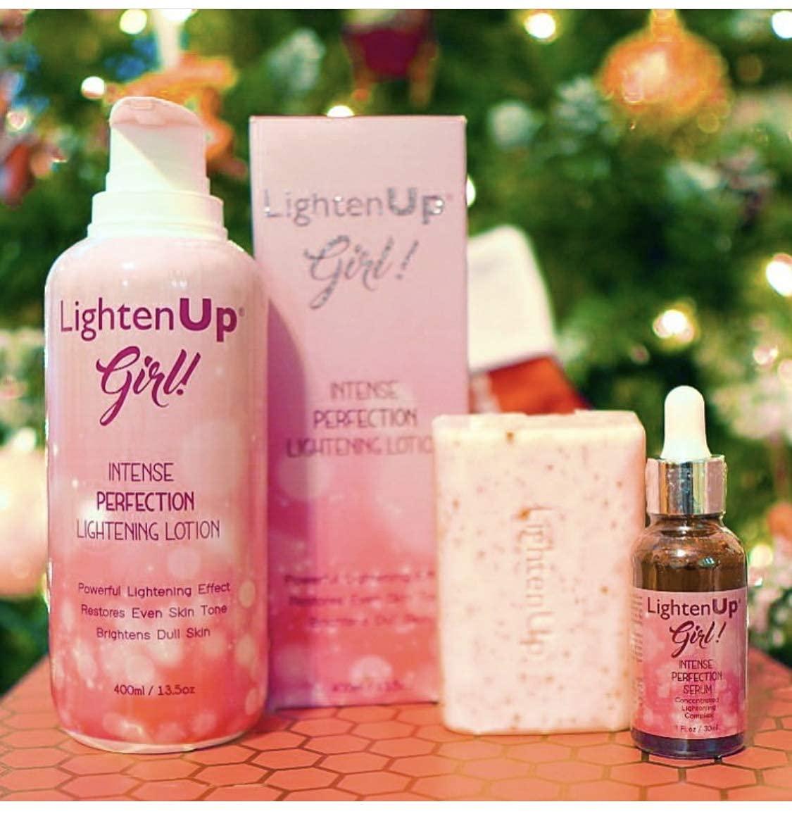 LightenUp Girl! Skin Lightening Lotion | 13.5 fl oz | Uneven Skin Tone ...