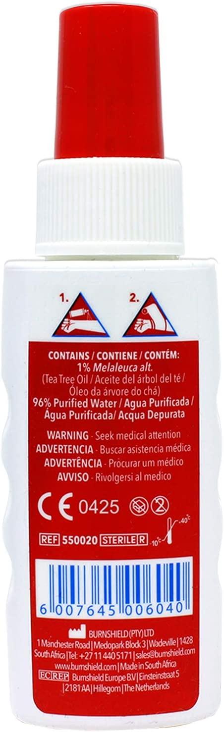 Burnshield Sterile Trauma Fire Burn Hydrogel Spray Bottle - 1.8 oz (2 ...