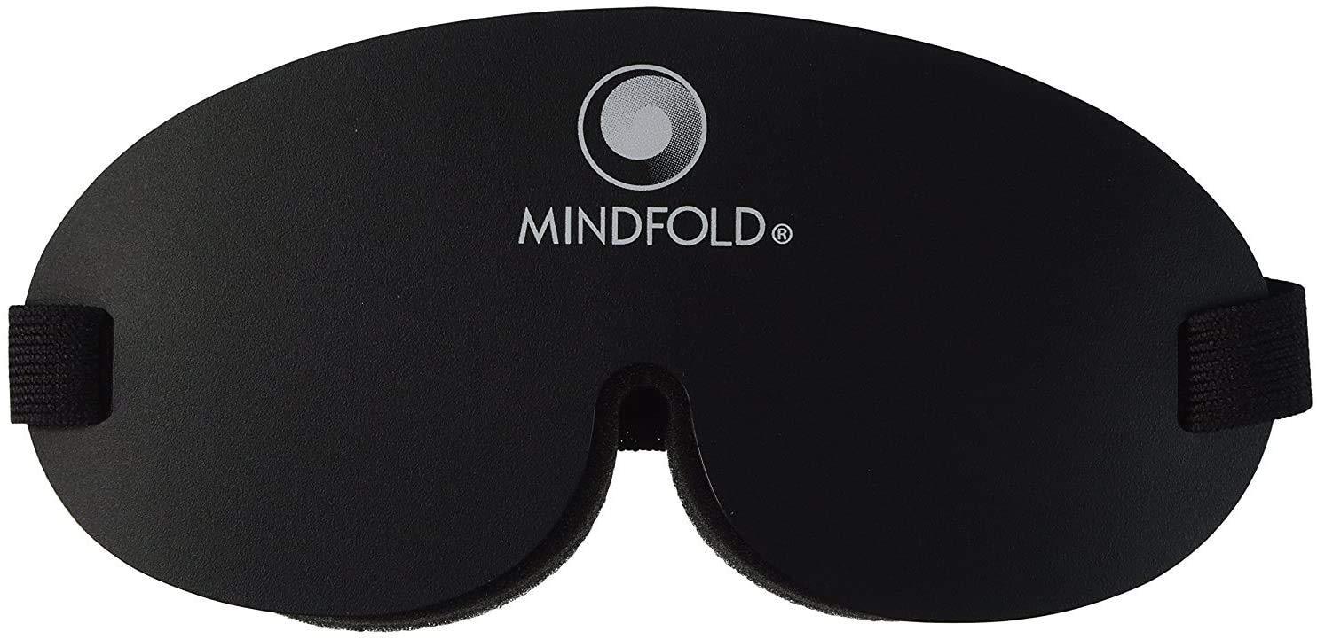 Mindfold Relaxation Blackout Sleeping Mask - Total Darkness with Eyes ...