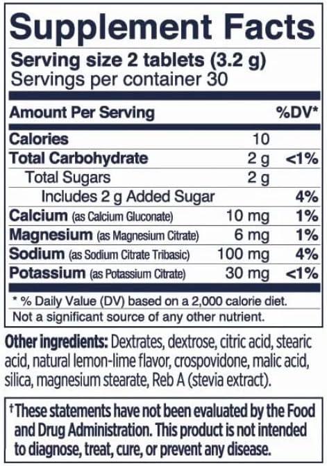 Buy Saltstick Fastchews Lemon Tray - 120 Electrolyte Chewing Tablets ...