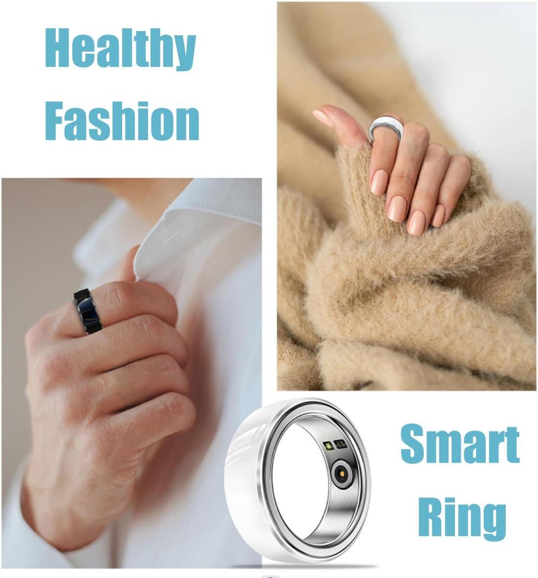 Smart Ceramic Ring Heart Rate and Blood Oxygen Detection Tracker ...