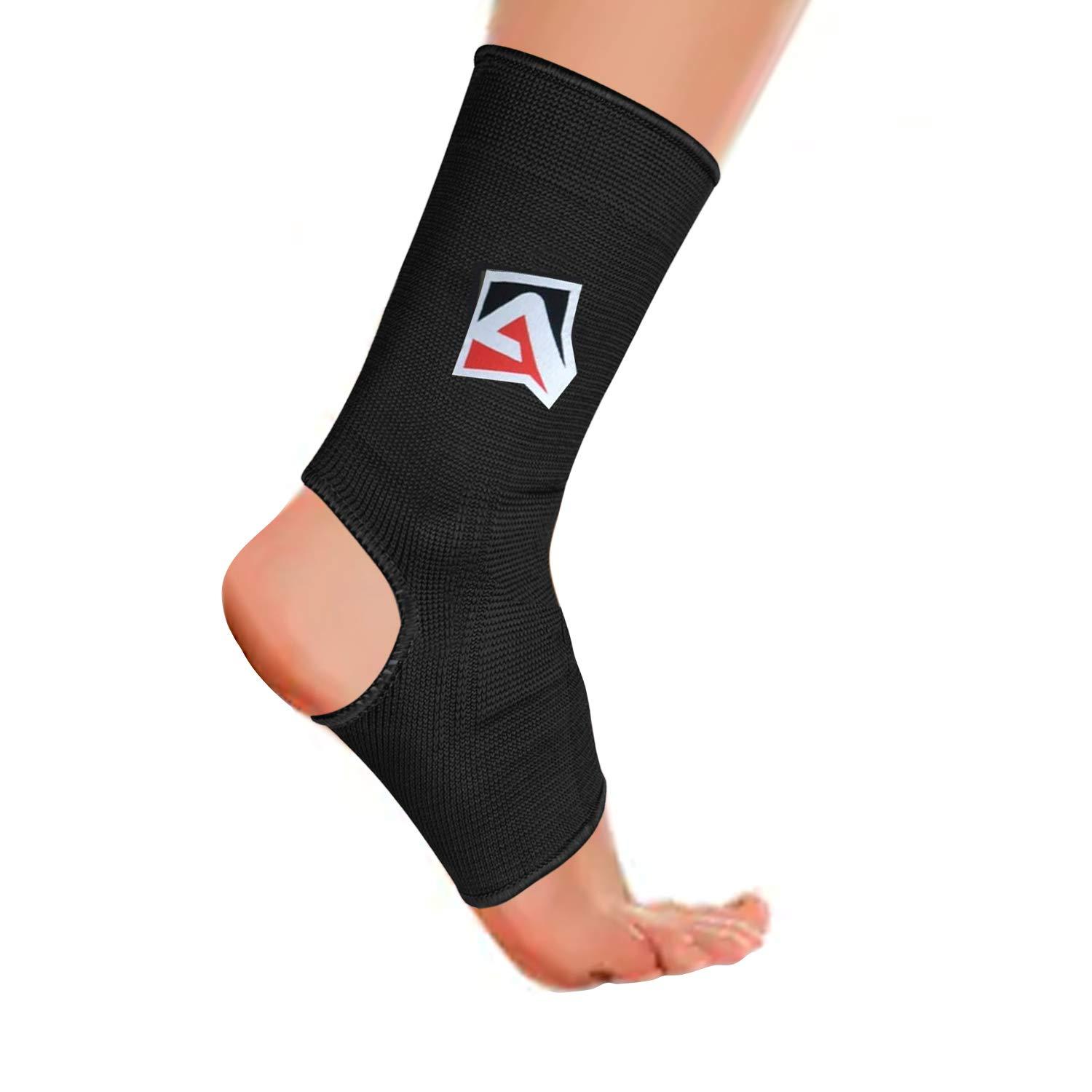 AQF MMA Ankle Support Brace for Kickboxing and Muay Thai - Pain Relief ...