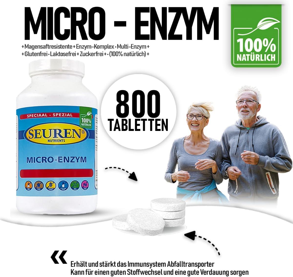 Seuren Nutrients Micro Enzyme Gastric Juice Resistant Enzyme Complex ...