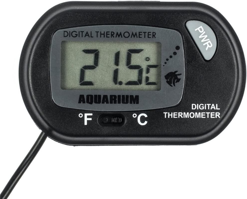 Zacro LCD Digital Aquarium Thermometer - Accurate Fish Tank Water ...