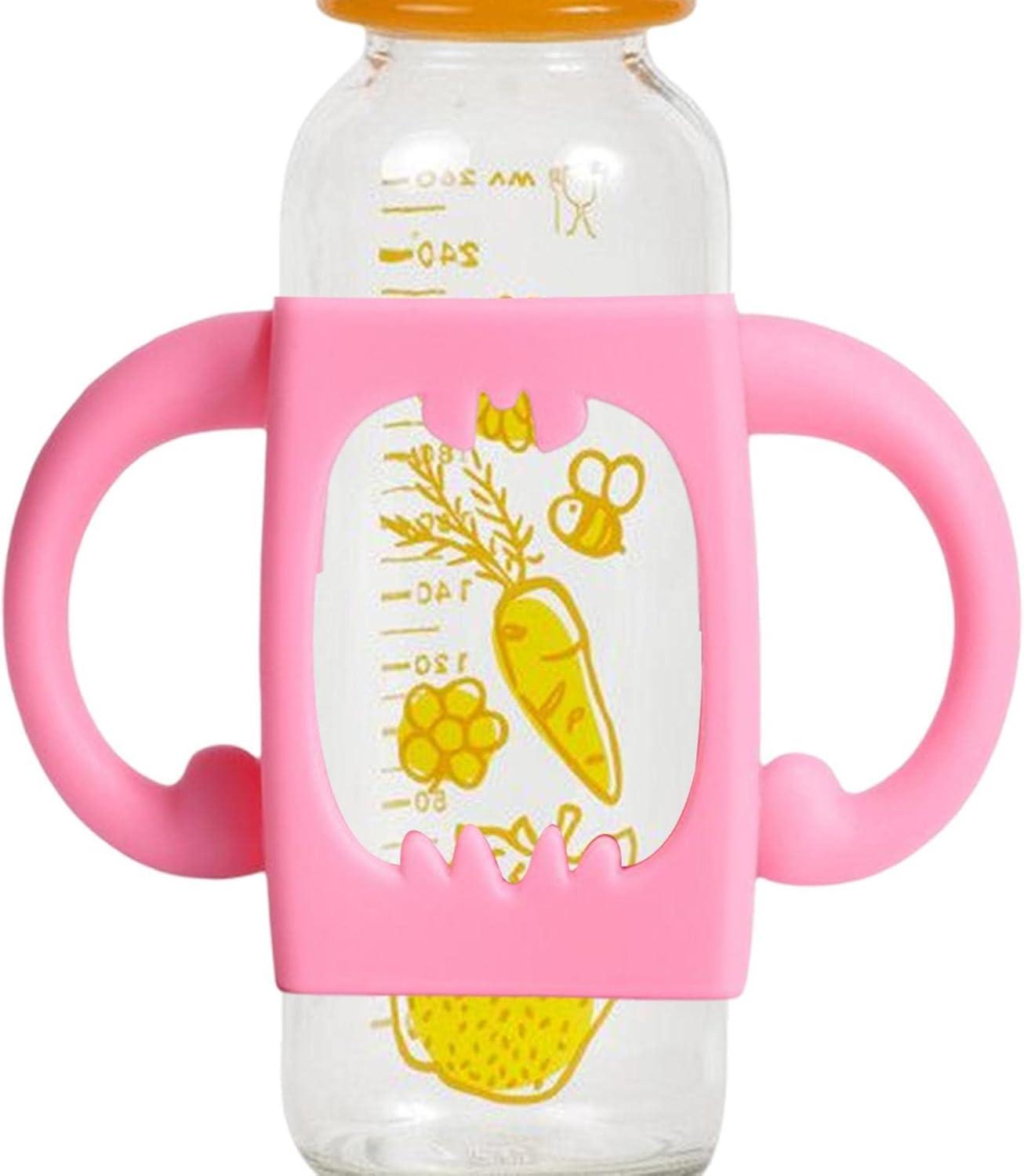 Eastuy Silicone Baby Bottle Handle - Safe & Easy Grip Perfect for Baby ...
