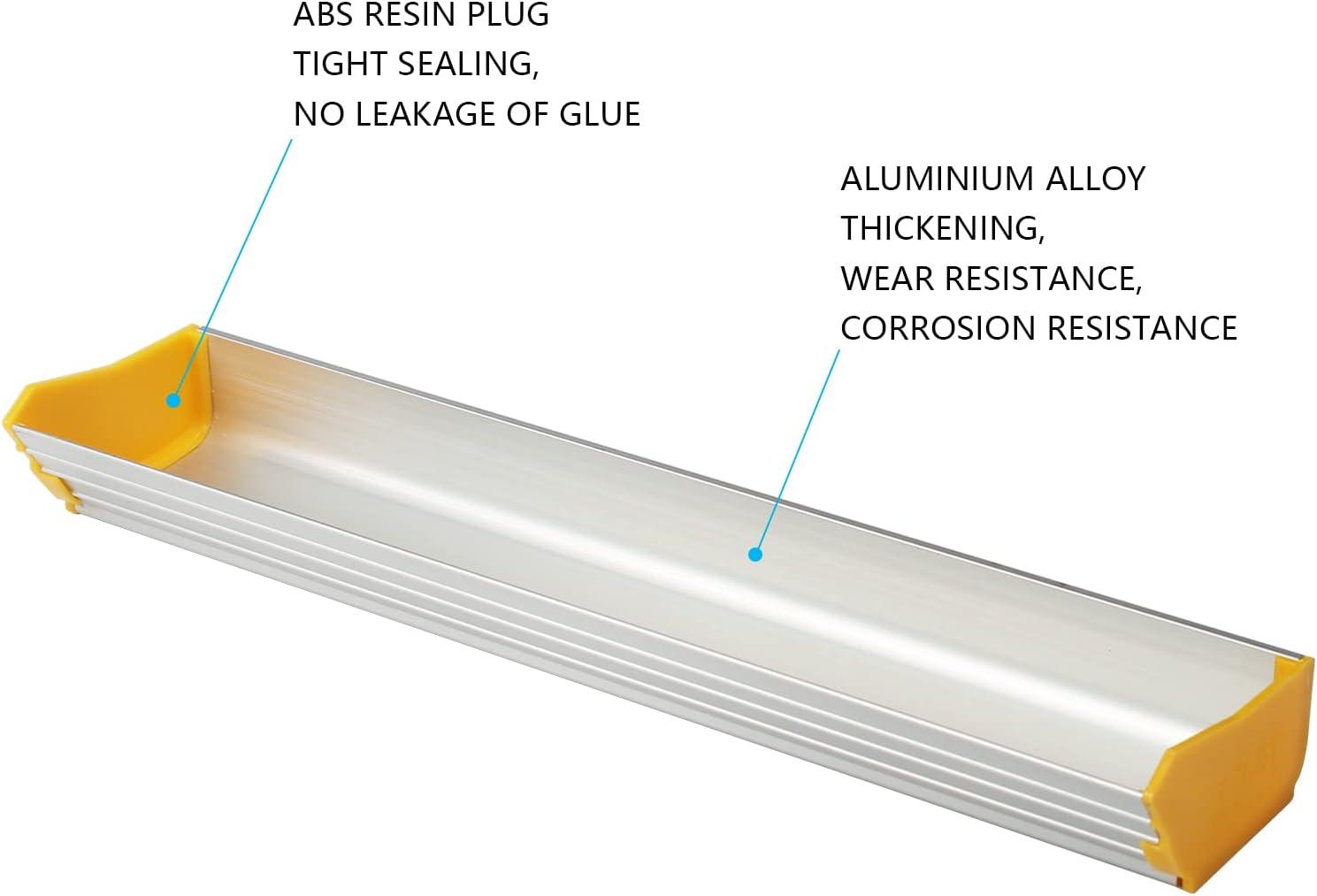 HANZE INTL 12" Aluminum Emulsion Scoop Coater Tool Material for Silk ...