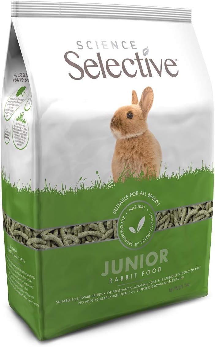 Supreme Science Selective Junior Rabbit Food 1.5kg 1.5 kg (Pack of 1 ...