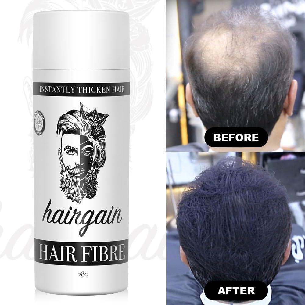 HairGain Hair Fibre - 28g Bottle - Natural Hair Building Fibre ...