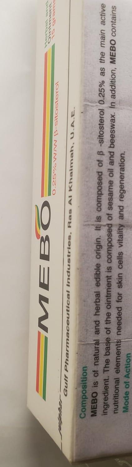 MEBO Burn Cream Effective Skin Ointment for Wound & Scar Care | 30g ...